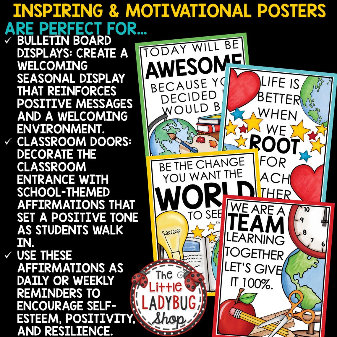 School Supplies Theme Classroom Decor Bulletin Board | Student ...