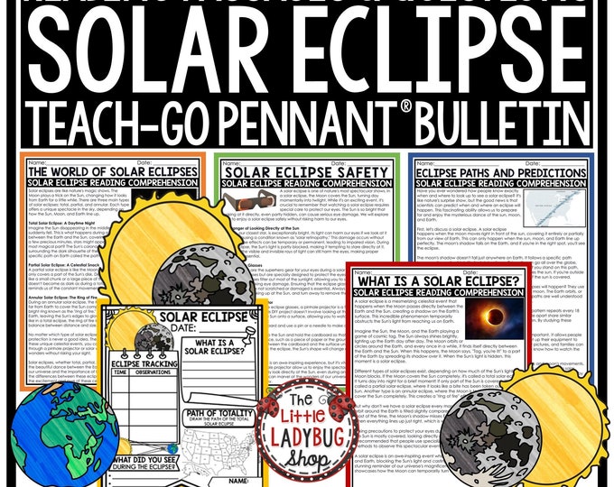 Solar Eclipse Worksheets and Activities, Astronomy for Kids, Science ...