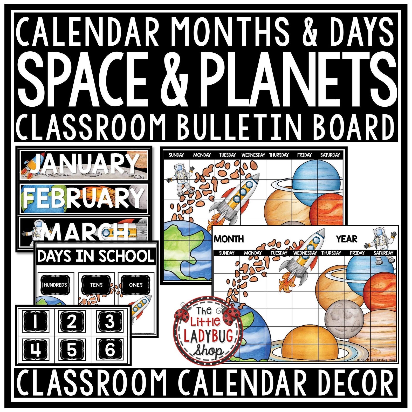 Space Theme Classroom Decor Bundle | Outer Space Theme Class Decor ...