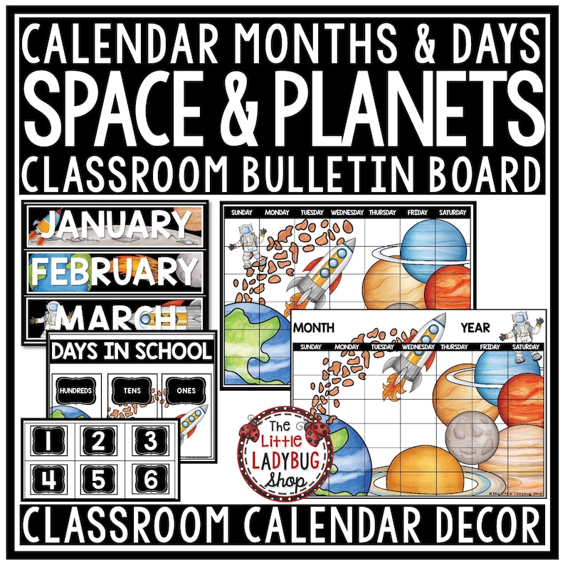 Space Theme Classroom Decor Bundle | Outer Space Theme Class Decor ...