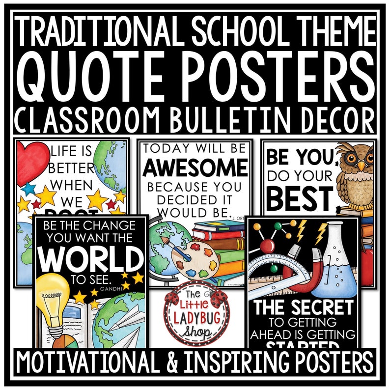 School Supplies Theme Classroom Decor Bulletin Board Student - Etsy