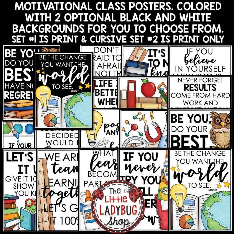 School Supplies Theme Classroom Decor Bulletin Board Student ...