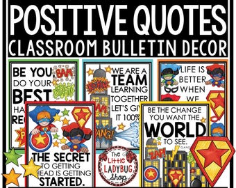 Sports Theme Classroom Decor Bulletin Board | Sports Motivational Quote ...