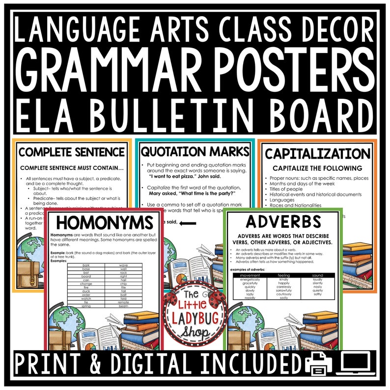 Writing Process Pencil Poster | Back to School Bulletin Board | Giant ...