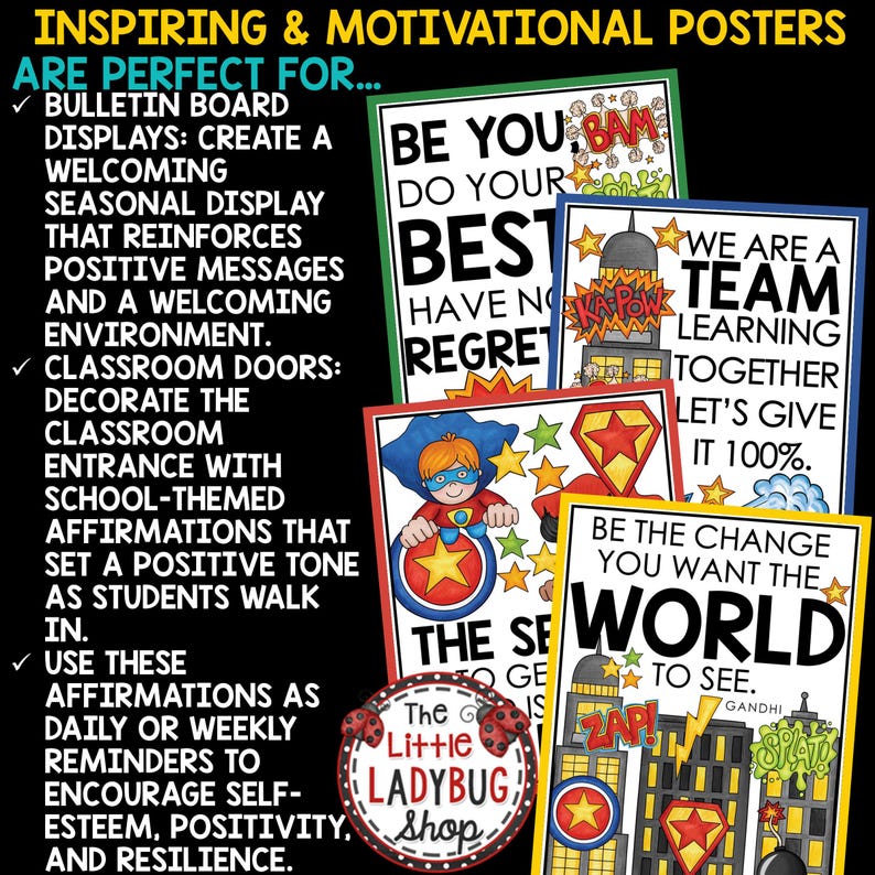 Superhero Theme Classroom Decor Bulletin Board | Superhero Positive ...