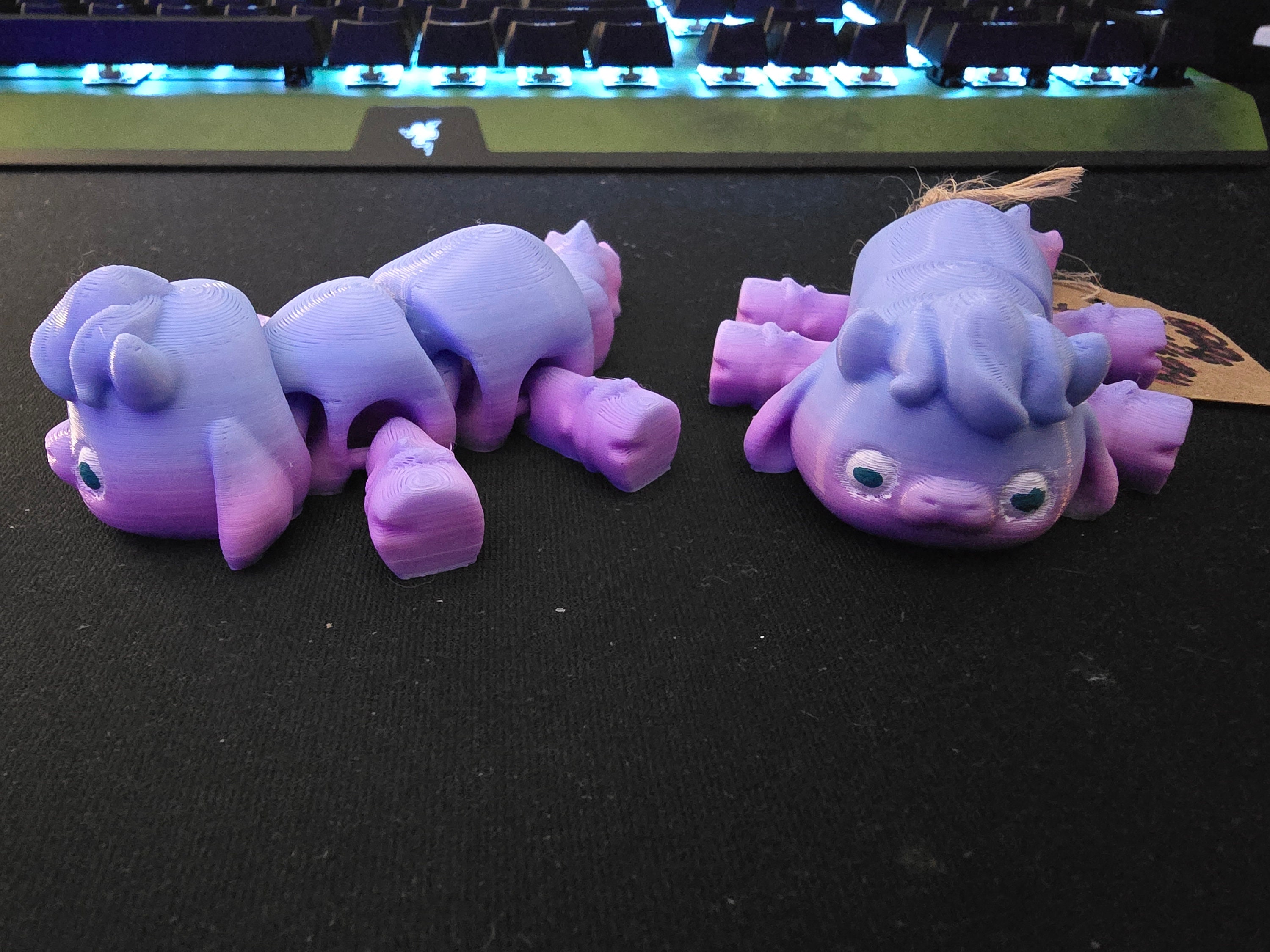 Derpy 3D Printed Articulated Cow Fidget Figure Desk Toy - Etsy