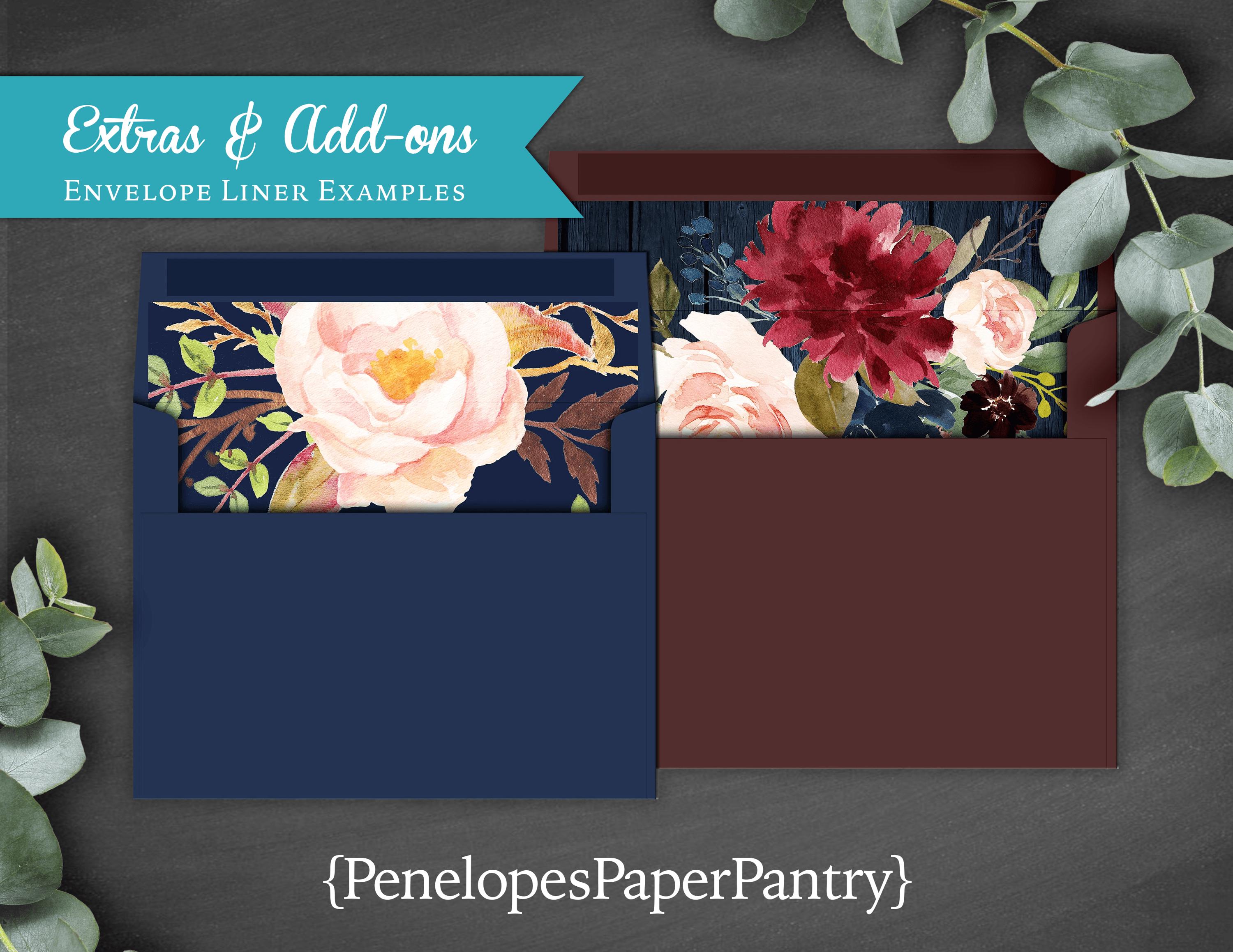 DIY Custom Envelope Liners,printed Envelope Liners,customized Envelope ...