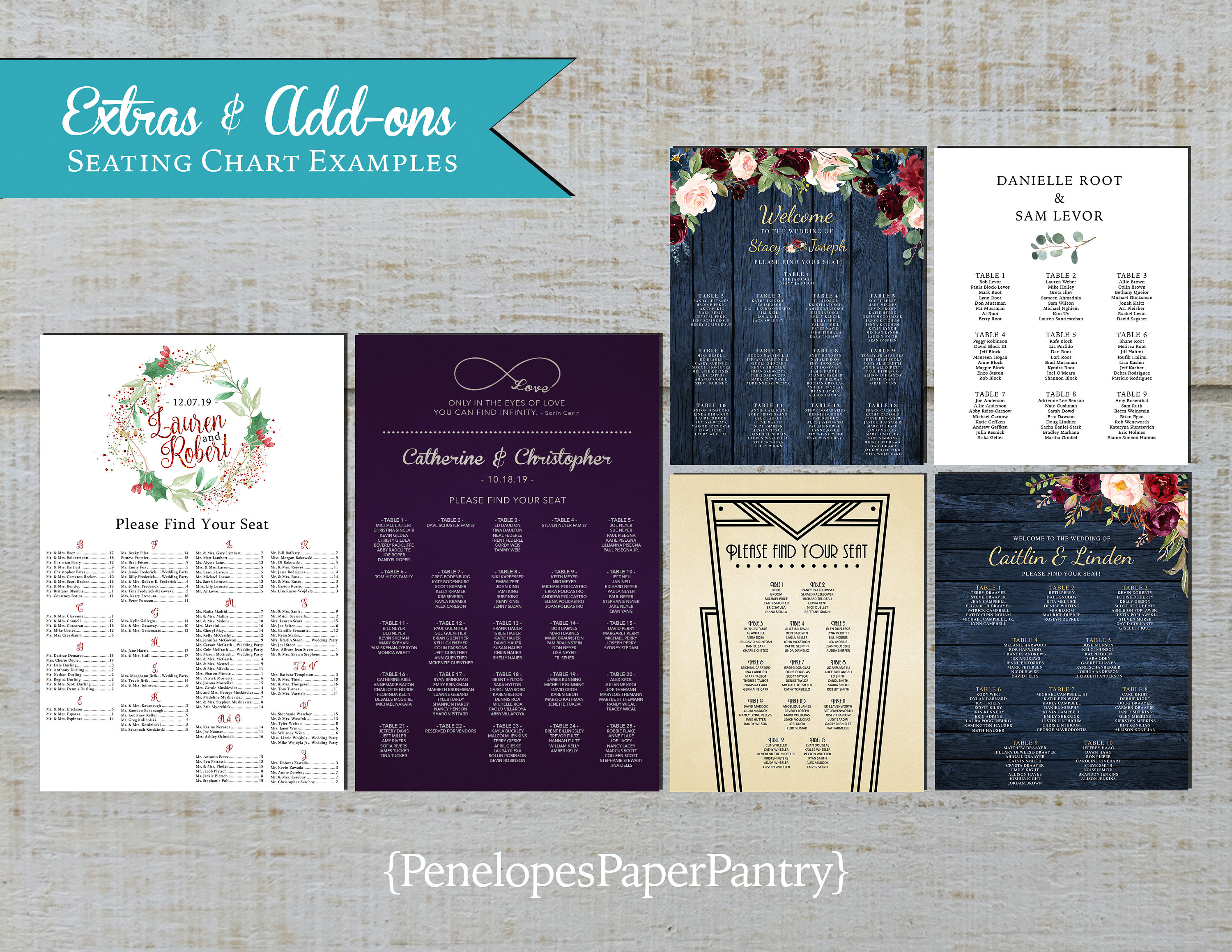 Custom Guest Seating Chartseating Assignmentwedding - Etsy