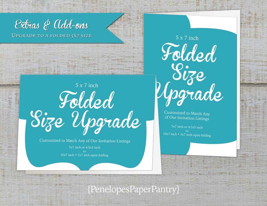 Printed Card Size Upgrade,5x7 Size Upgrade,5x7 Folded Card,holiday Card ...