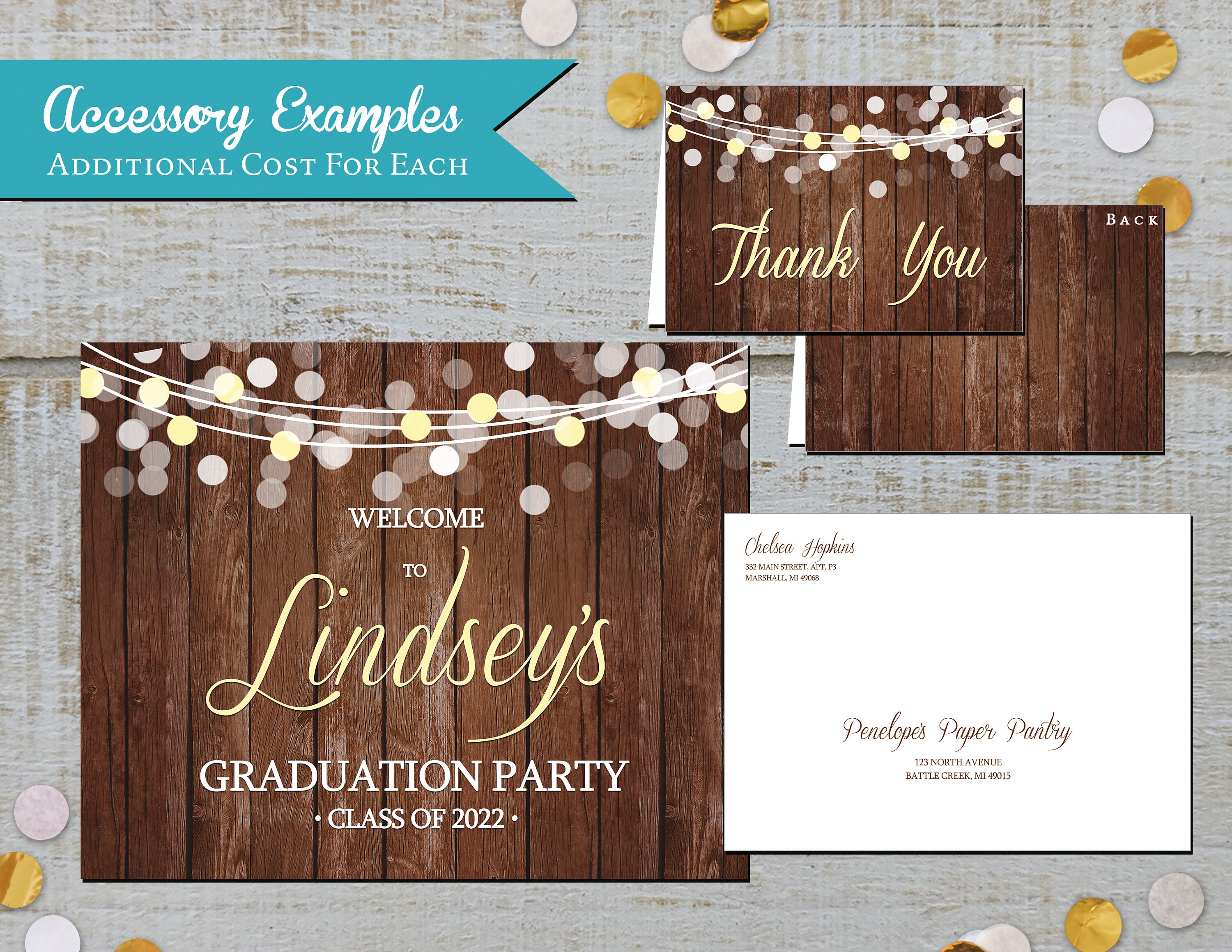 Rustic Graduation Invitationphoto Cardannouncementbarn | Etsy