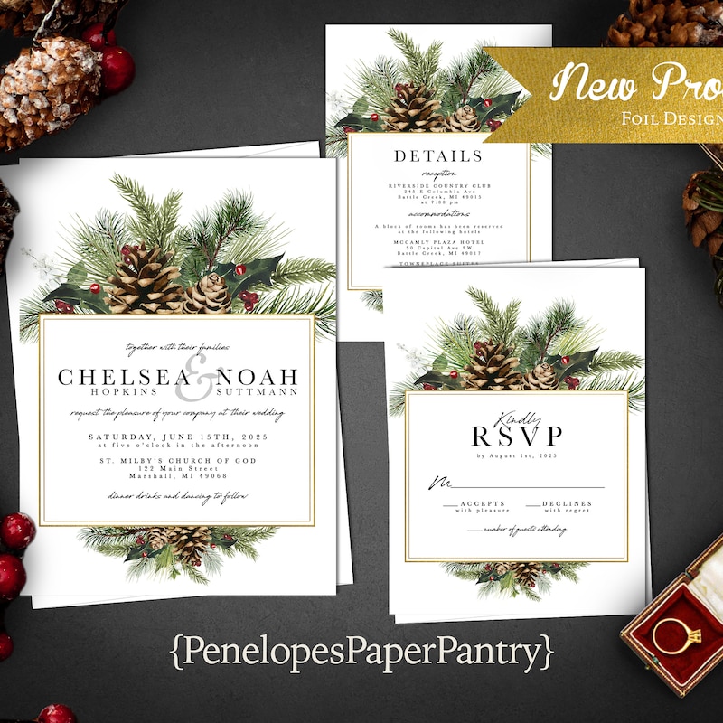 Branch Invitation - Etsy
