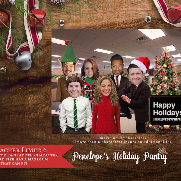 Funny Office Photo Christmas Cards - Etsy