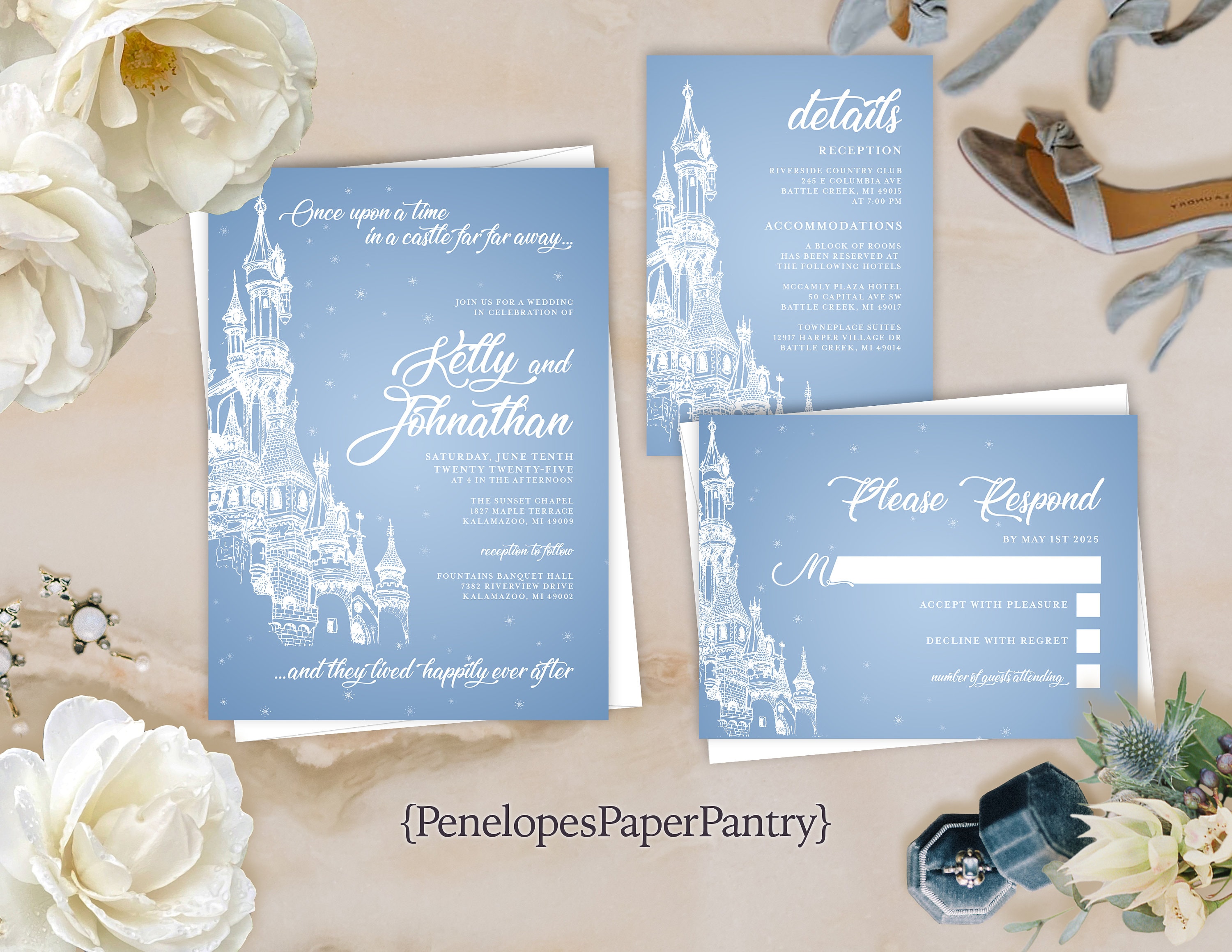 Cinderella wedding invitations 60 photos - Astyledwedding.com