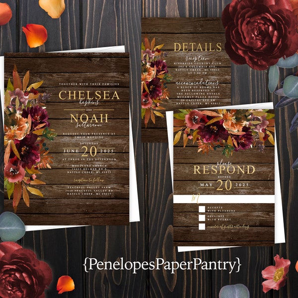 Rustic Wood Print - Etsy