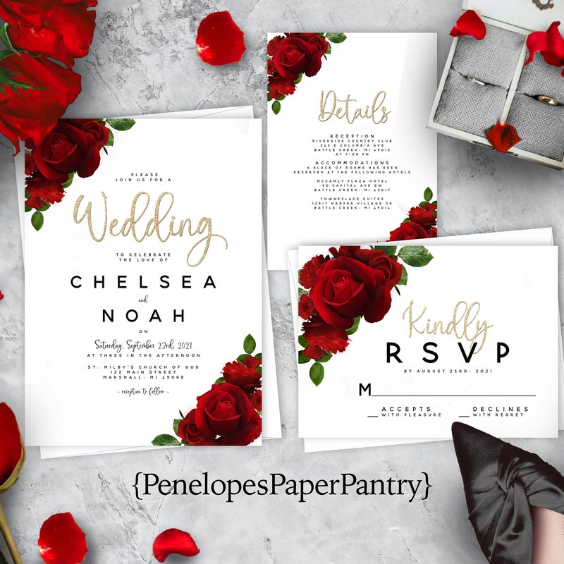 Wedding Invitations - Etsy