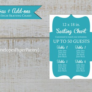 Custom Guest Seating ChartSeating AssignmentWedding | Etsy