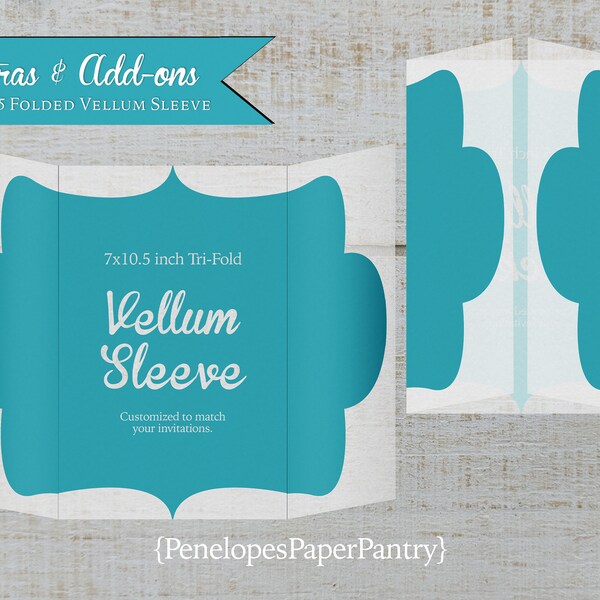 Invitation Wrap - Etsy