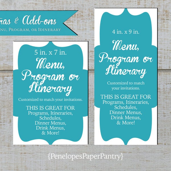 Wedding Program Box - Etsy