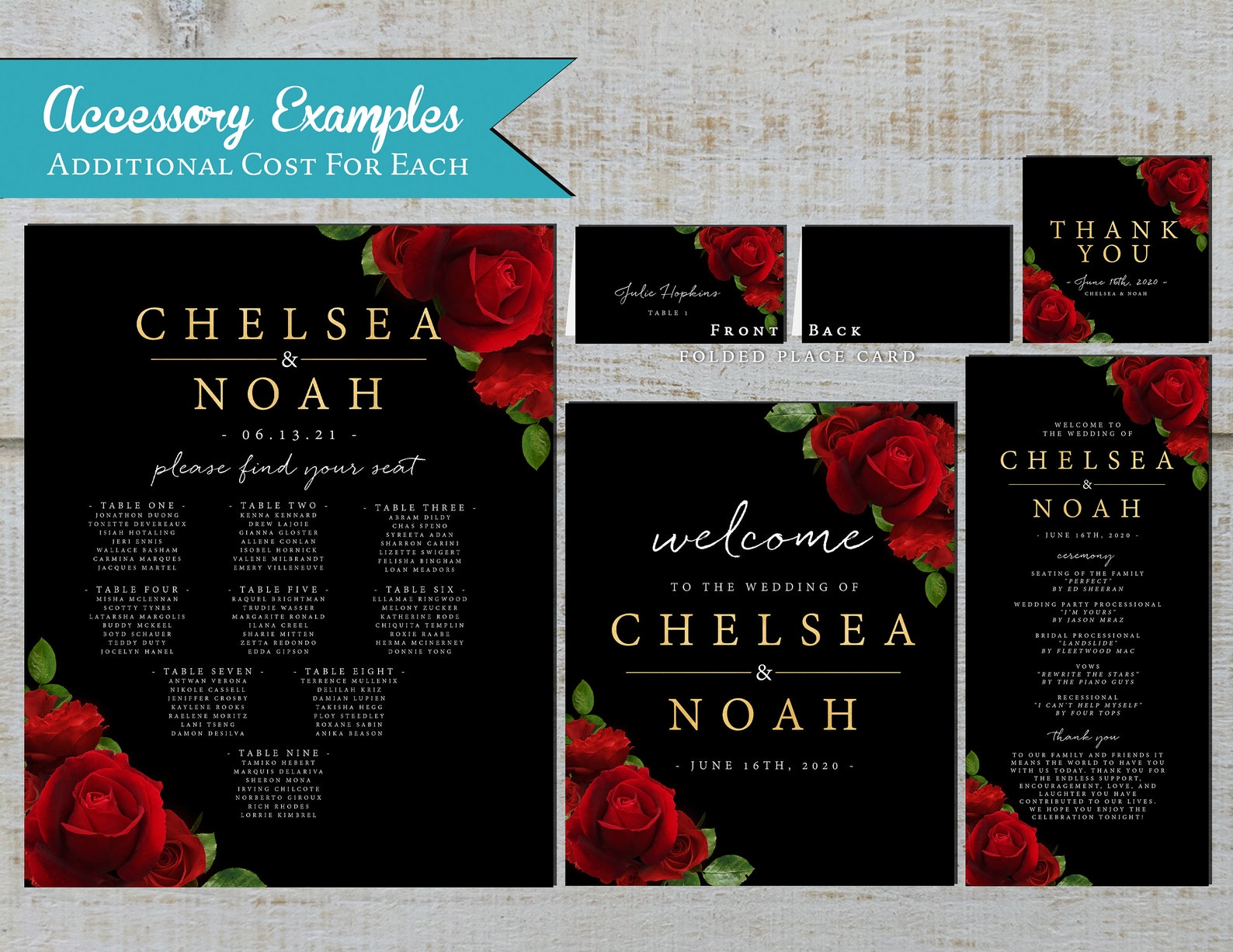 Elegant Black and Red Rose Wedding Invitationsred Rosesblack - Etsy