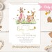 Flopsy Rabbit Baby Girl Shower Invitation Flopsy Bunny Woodland ...