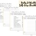 Self-care Plan Worksheets Printable PDF Bundle Self Care Ideas ...