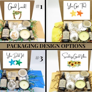 Good Luck Gift / Encouragement Box for New Adventure / Exam Care ...