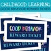 Kids Good Behavior Reward Ticket- Printable Digital PDF Prize System ...