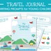 Kids Travel Journal- Printable Digital PDF Road Trip Daily Memory Book ...
