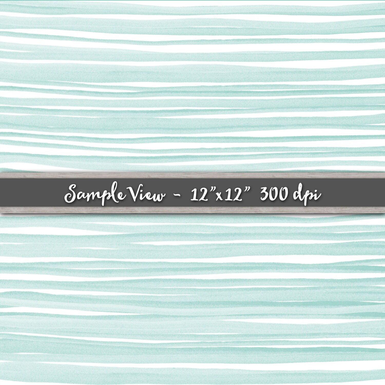 Watercolor Scrapbook Paper, Striped Scrapbooking Paper, Painted Digital ...
