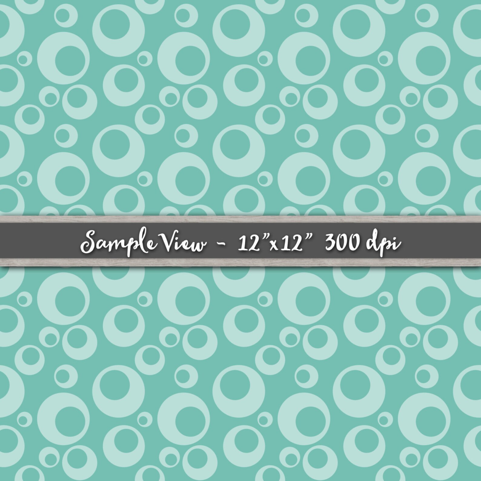 Circle Ring Scrapbook Paper Polka Dot Scrapbooking Paper | Etsy