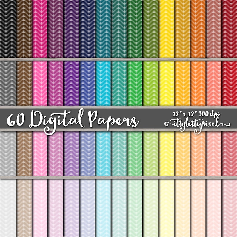 Yarn Crochet Scrapbook Paper, Cable Knit Scrapbooking Paper, Sweater ...