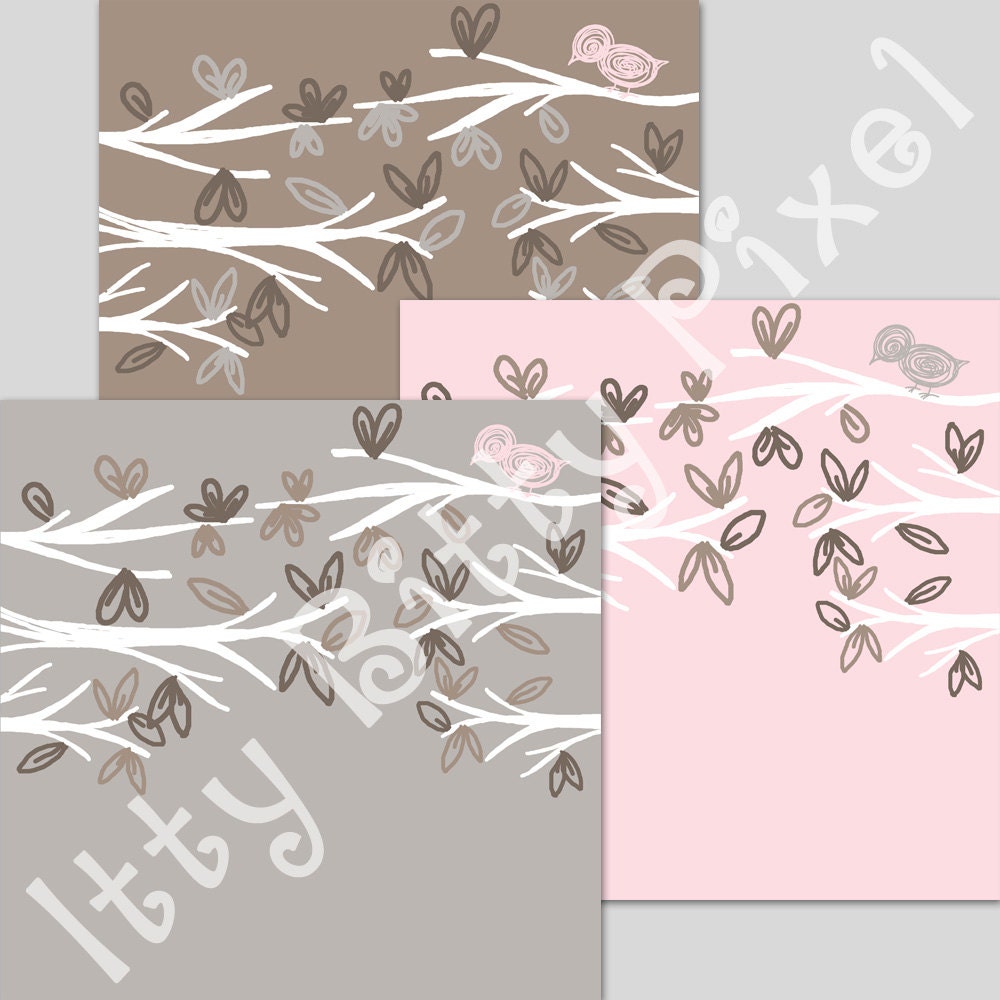 Bird Scrapbook Paper Bird Scrapbooking Paper Bird Digital | Etsy