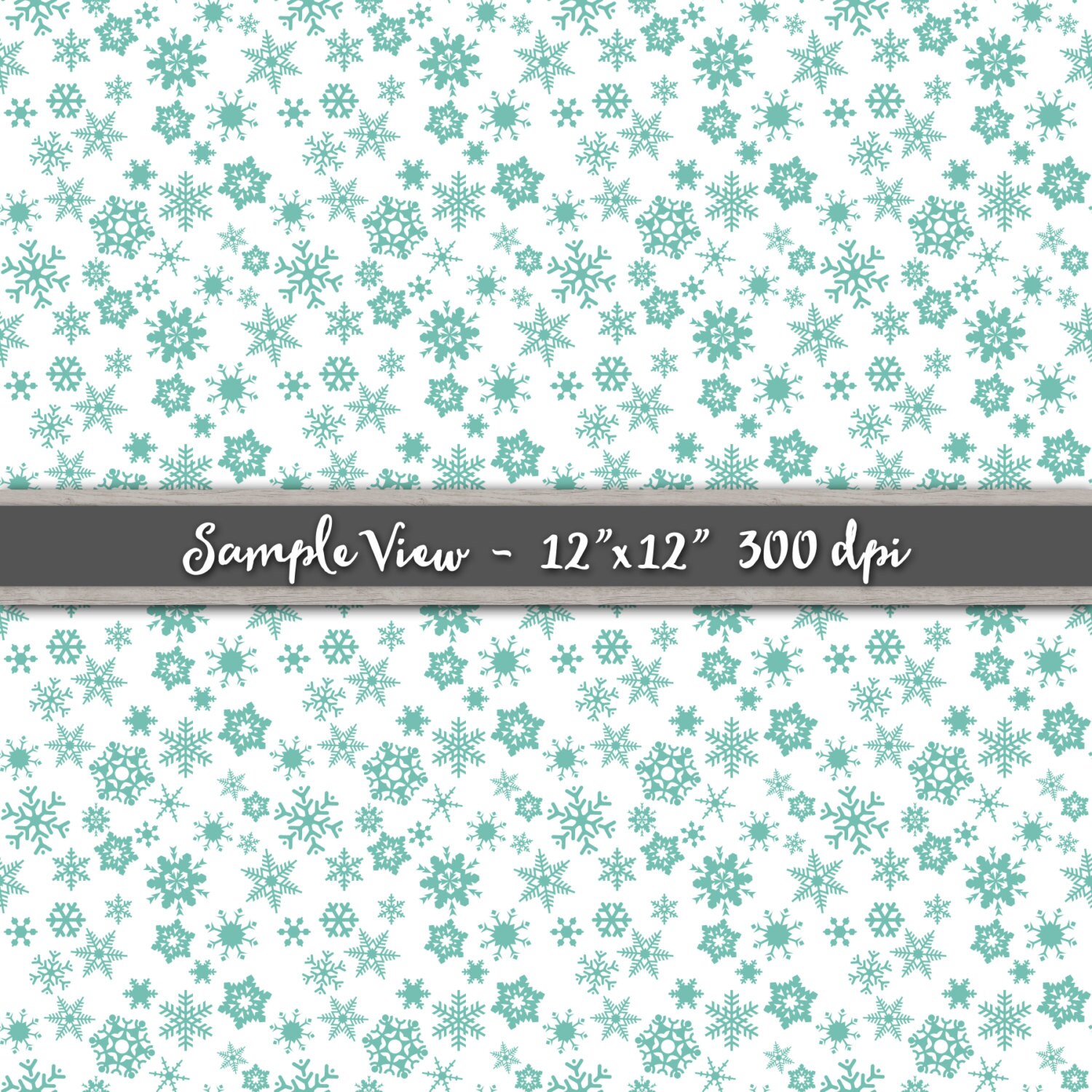 Snowflake Scrapbook Paper, Snowflake Scrapbooking Paper, Snowflake ...