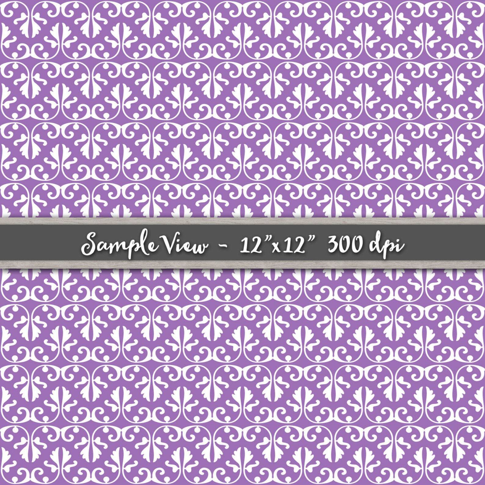 Damask Scrapbook Paper Flourish Damask Scrapbooking Paper - Etsy