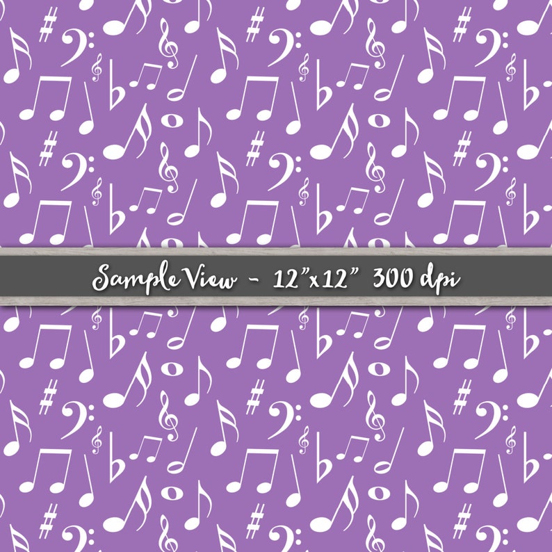 Music Scrapbook Paper Musical Scrapbooking Paper Musical - Etsy