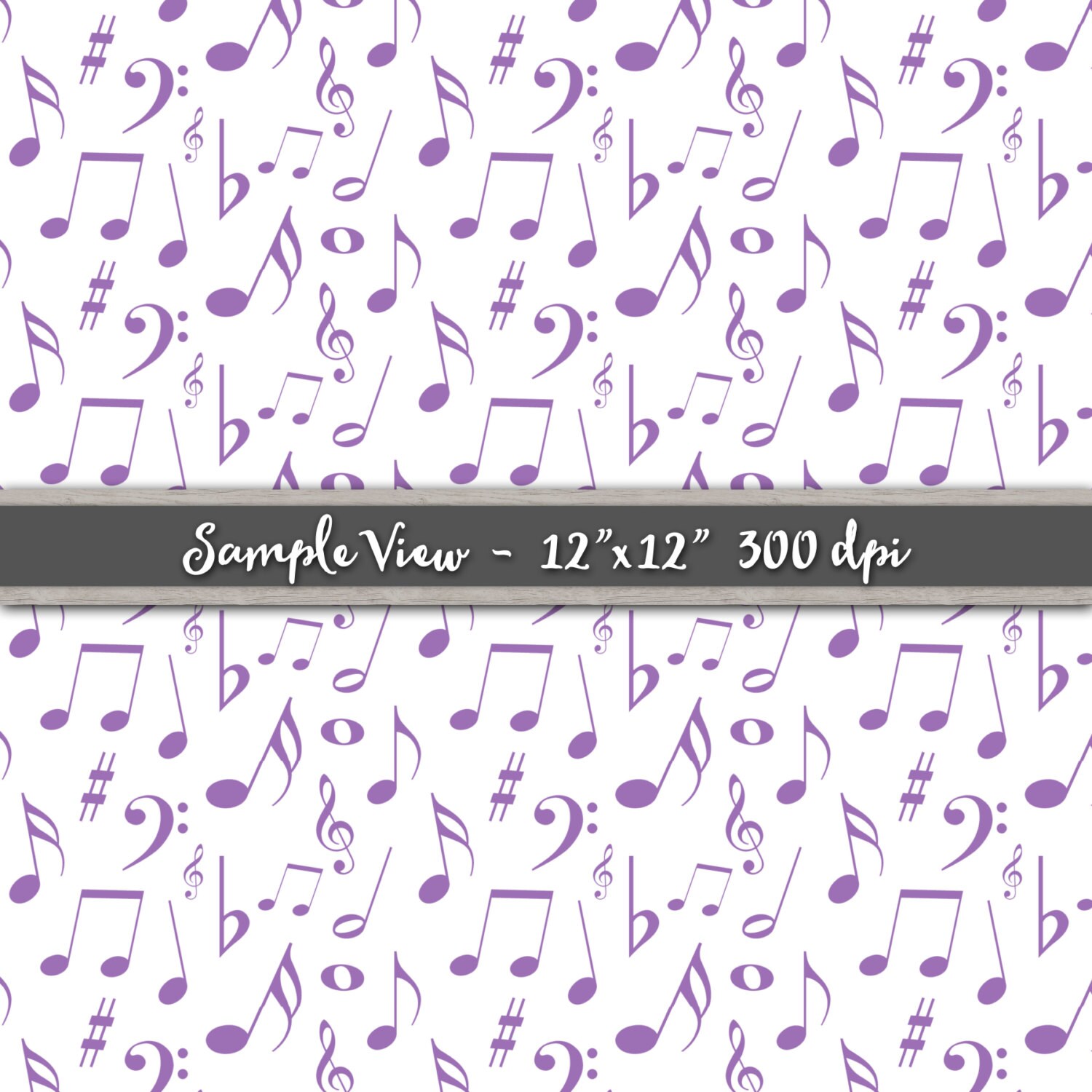 Musical Digital Paper Music Paper Music Scrapbook Paper - Etsy UK