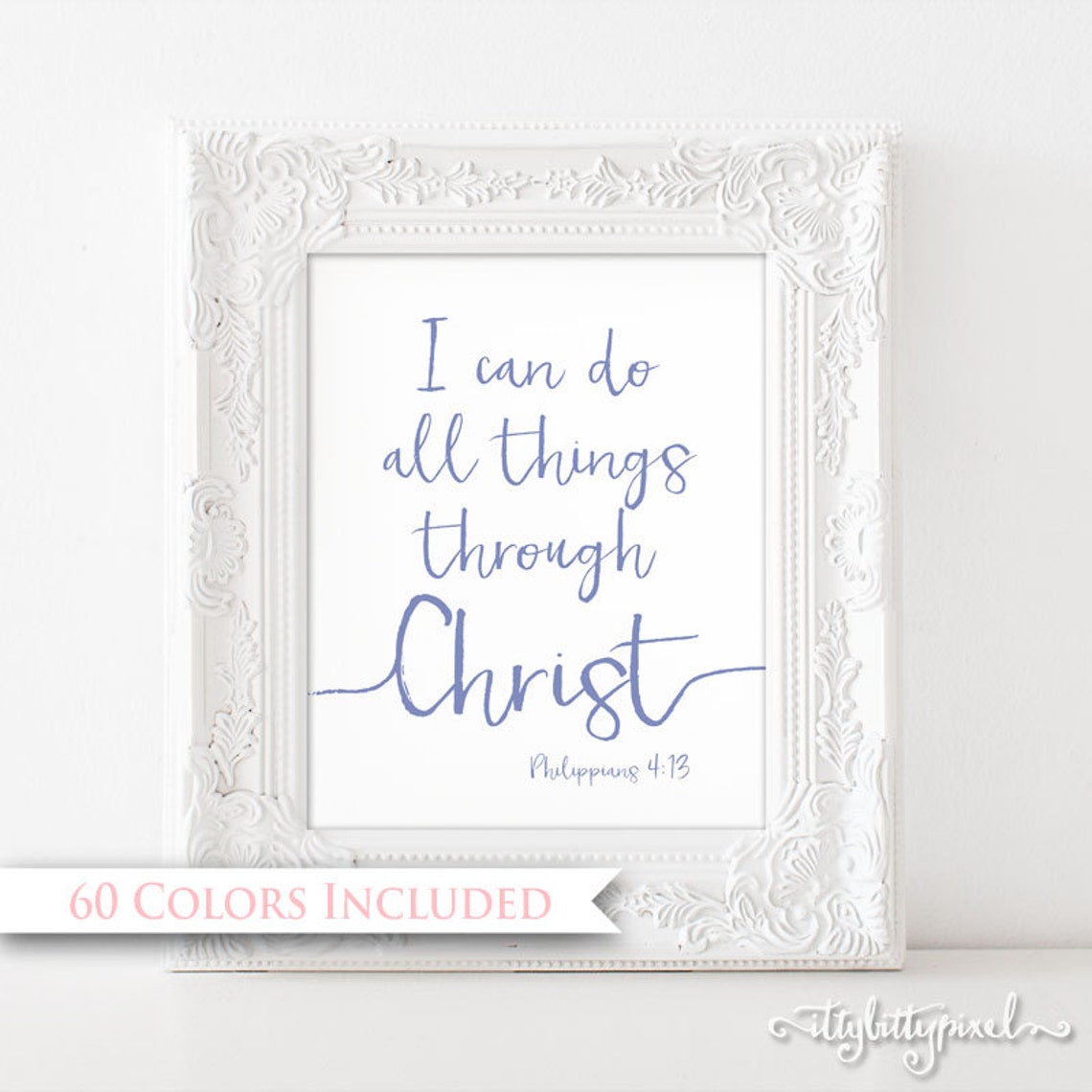 Do All Things Through Christ LDS Digital Wall Art Print | Etsy
