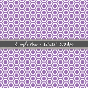 Honeycomb Scrapbook Paper, Hexagon Scrapbooking Paper, Lattice Digital ...