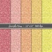 Glitter Digital Paper, Light Rainbow Colors, Sparkle Scrapbooking Paper ...