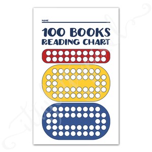 100 Picture Book Reading Chart - Literacy Encouragement Tool ...