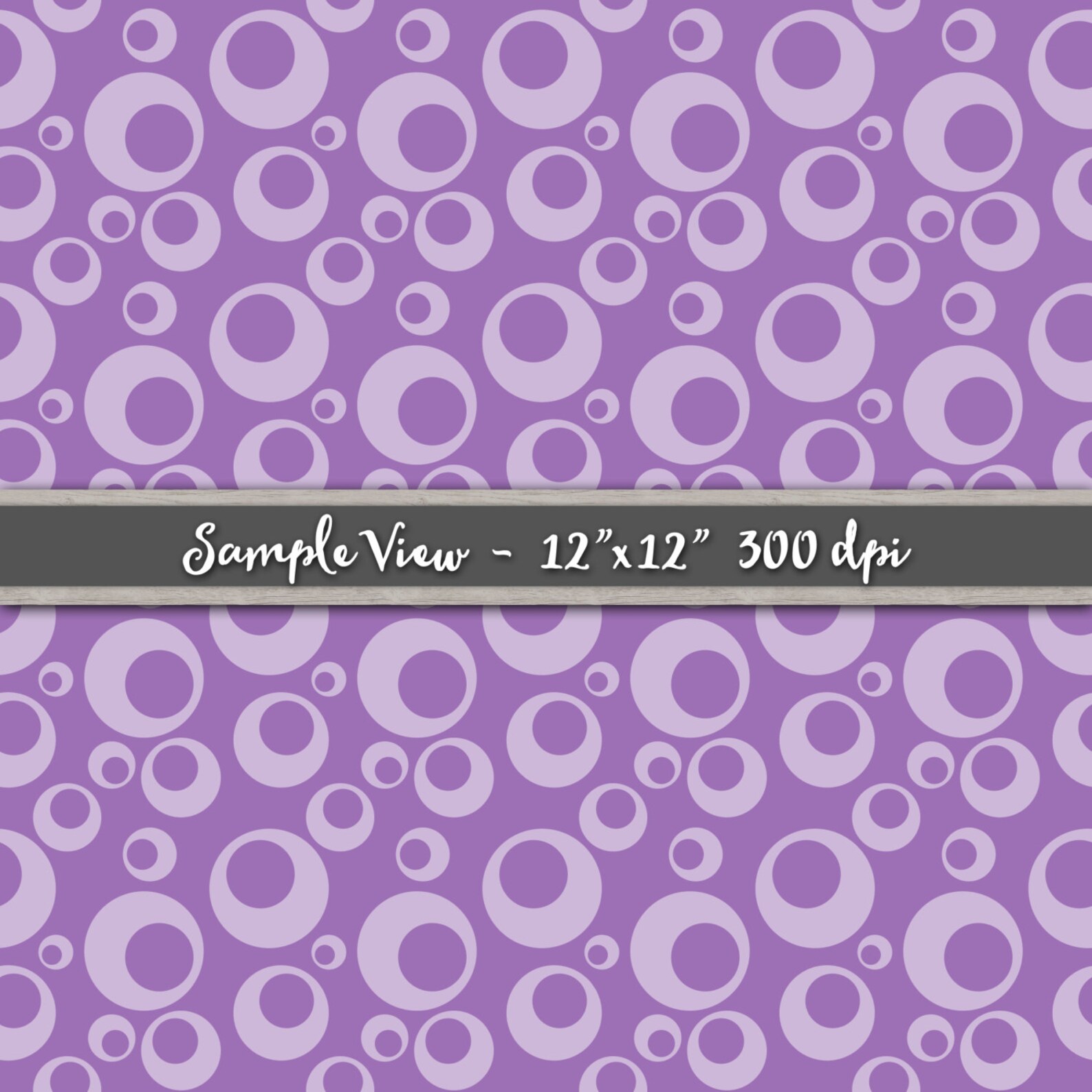 Circle Ring Scrapbook Paper, Polka Dot Scrapbooking Paper, Bubble ...