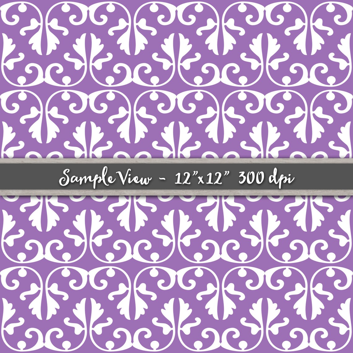 Damask Scrapbook Paper Flourish Damask Scrapbooking Paper | Etsy