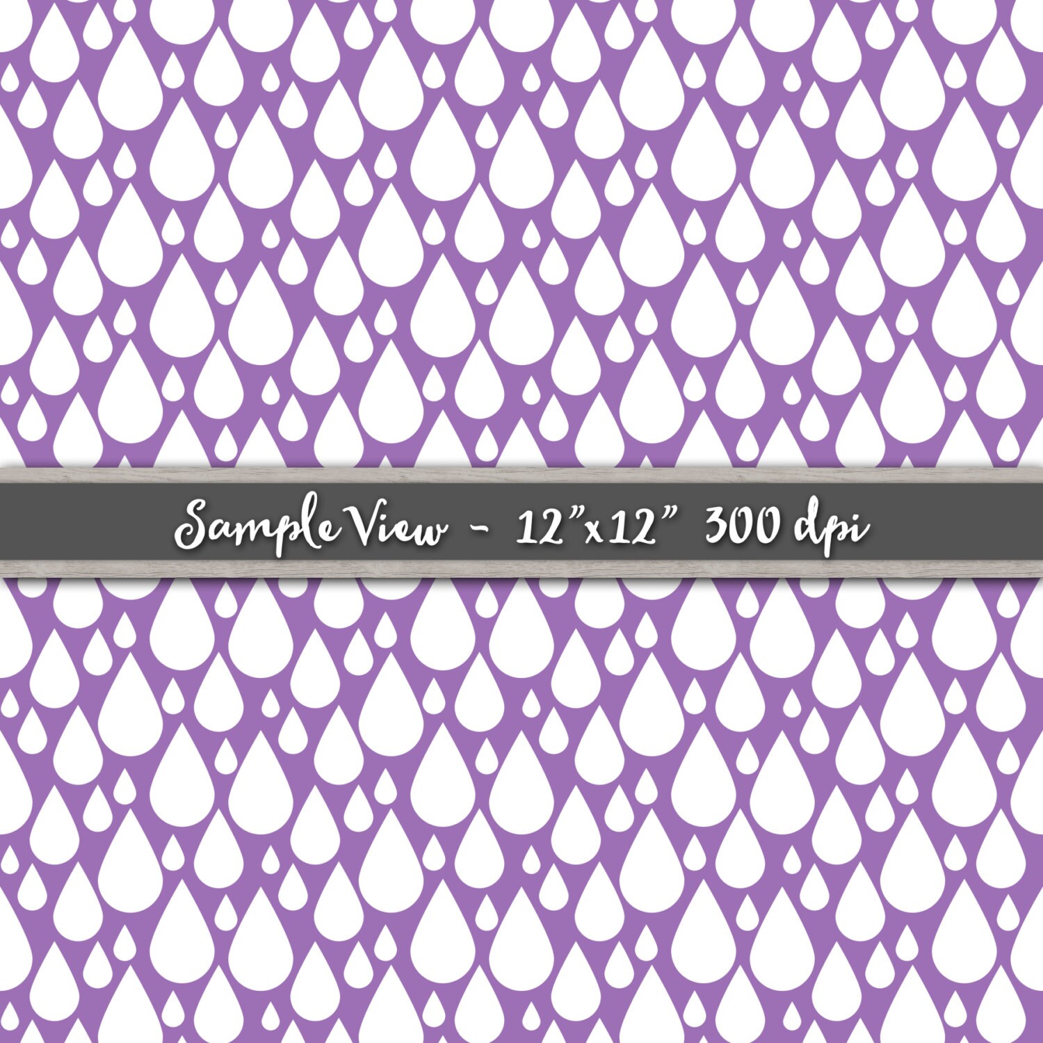 Raindrop Scrapbook Paper Rain Drop Scrapbooking Paper Rain - Etsy