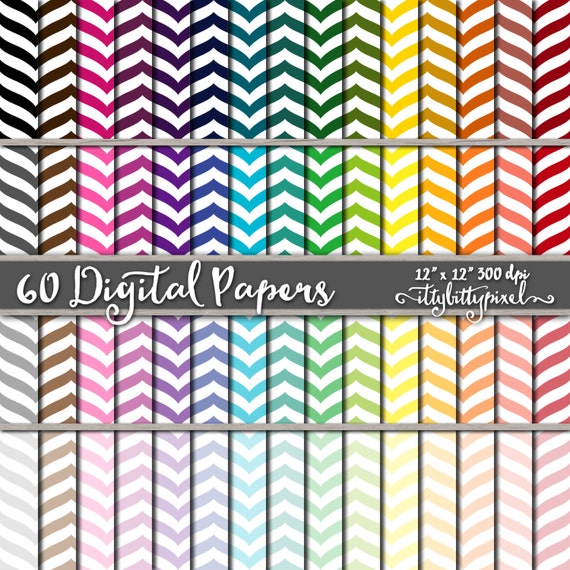 Pink And Purple Chevron Scrapbook Paper