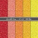 Glitter Digital Paper, Bright Rainbow Colors, Sparkle Scrapbooking ...