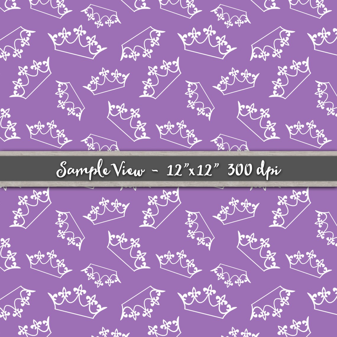 Princess Crown Scrapbook Paper Crown Scrapbooking Paper - Etsy