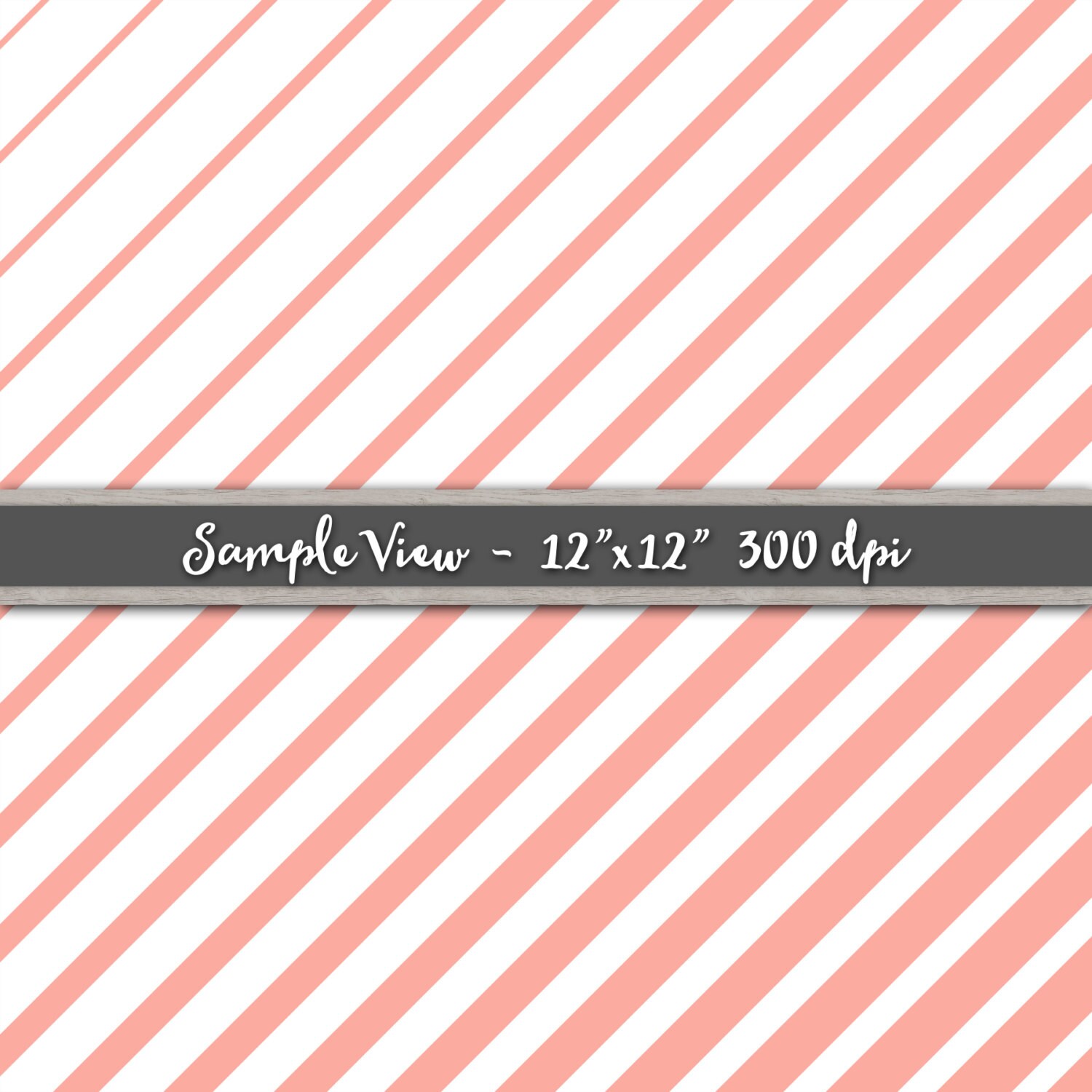 Ombre Diagonal Stripe Scrapbook Paper, Stripe Scrapbooking Paper, Candy ...