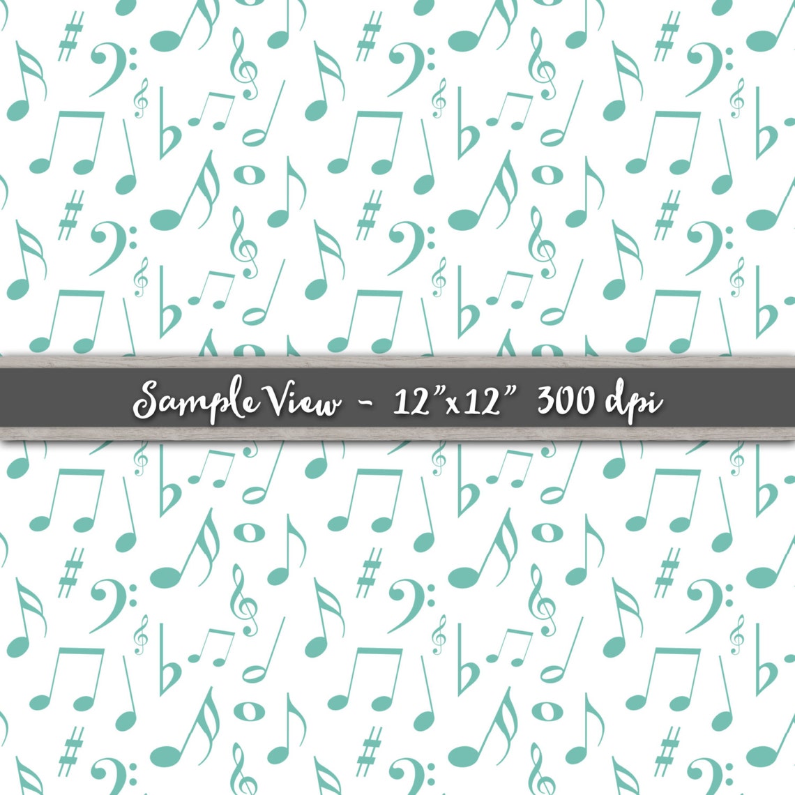 Musical Digital Paper Music Paper Music Scrapbook Paper | Etsy