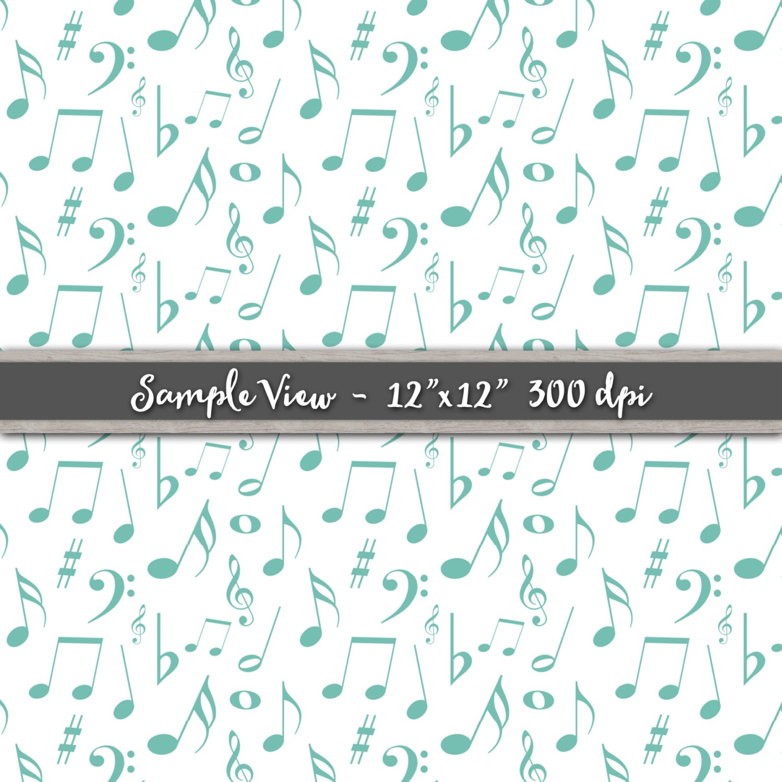Musical Digital Paper Music Paper Music Scrapbook Paper | Etsy