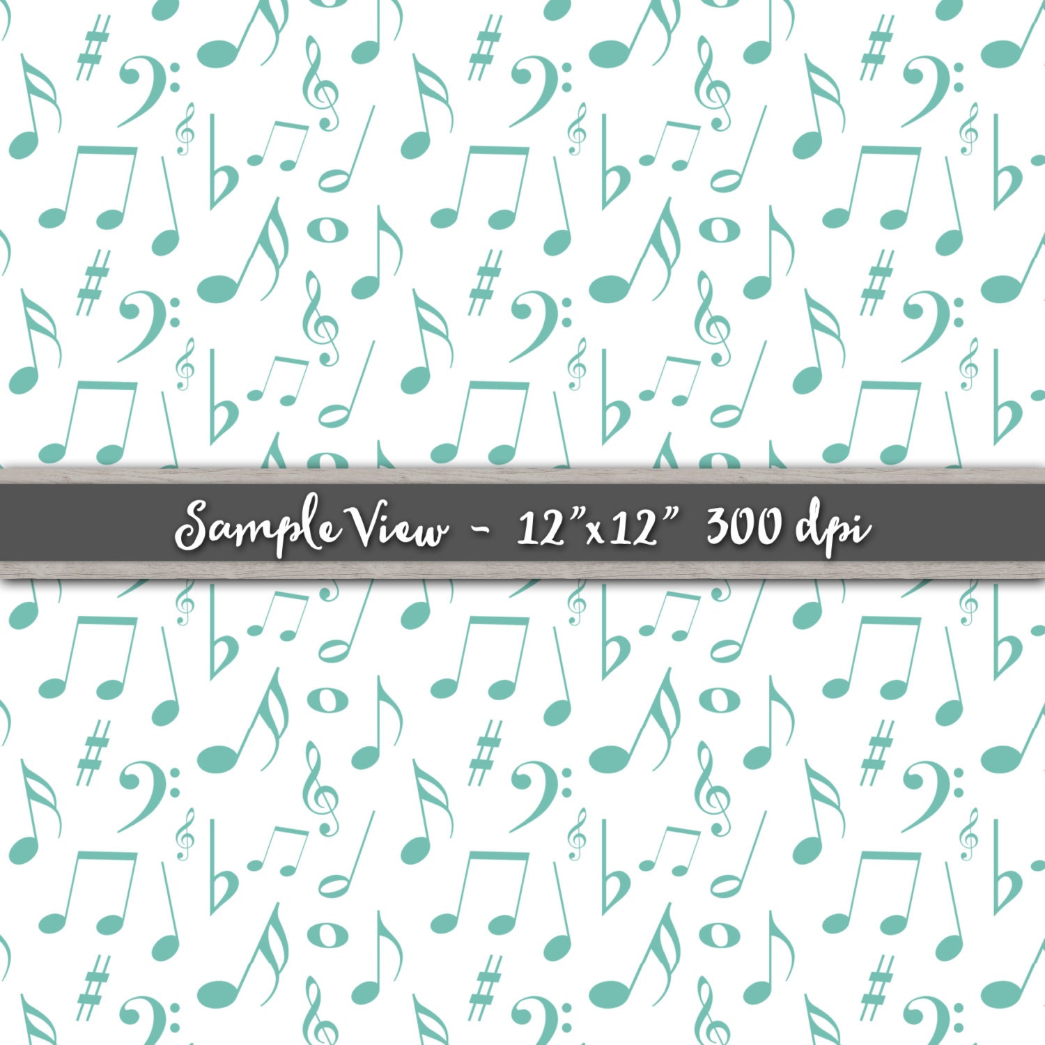 Musical Digital Paper Music Paper Music Scrapbook Paper - Etsy
